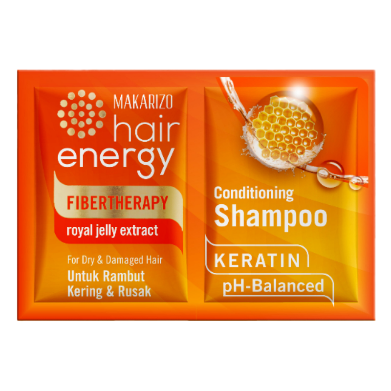 Hair Energy Fibertherapy Conditioning Shampoo Sachet | Abby n Bev